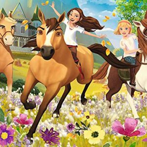 Spirit Riding Party Boys or Girl Birthday Party Photo Backdrops Spirit Horse Theme Photography Backdrops 5x3ft Dessert Cake Table Decor Supplies Kids Studio Video Shooting Props