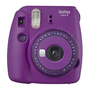 Fujifilm Mini 9 Instant Camera with Clear Accents (Purple)