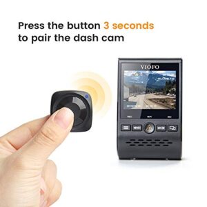 VIOFO Wireless Bluetooth Remote Control for A229 Duo/ A119 Mini/ T130/ A139 Pro/ WM1/ A129 Duo / A129 Plus / A129 IR / A129 Pro Dash Cam