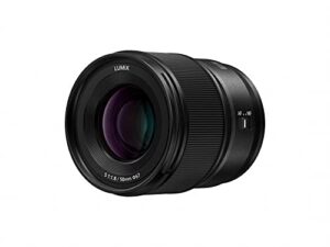 panasonic lumix s series camera lens, 50mm f1.8 l-mount interchangeable lens for mirrorless full frame digital cameras, s-s50