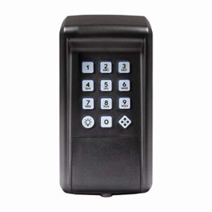 mighty mule mmk200 mmk201 digital wireless keypad, black