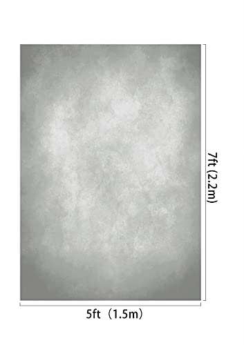 Kate 5x7ft Light Grey Backdrops Abstract Photography Backdrop for Professional Studio Backgrounds