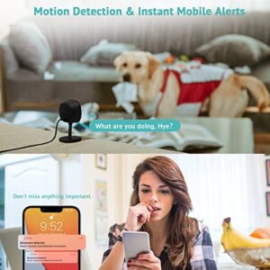 LaView 3MP Cameras for Home Security,2K Indoor Security Camera for Baby/Elder/Pet with Clear Night Vision,24/7 Live Video,Motion Detection,2 Way Audio,US Cloud/SD Card Storage,Compatible with Alexa