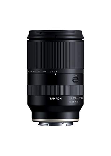 Tamron 28-200 F/2.8-5.6 Di III RXD for Sony Mirrorless Full Frame/APS-C E-Mount, Model Number: AFA071S700, Black