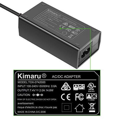 Kimaru ACK-E10 DR-E10 DC Coupler LP-E10 Dummy Battery AC Power Adapter Kit for Canon EOS Rebel T3 T5 T6 T7 1100D 1200D 1300D 1500D 2000D,Kiss X50 X70 X80 X90 Cameras.