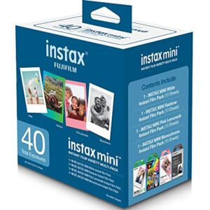 Fujifilm Instax Mini Variety Film Value Pack 40 Count (600021108)