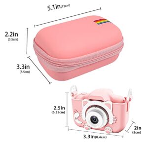 Leayjeen Kids Camera Case Compatible with Goopow/CIMELR/GKTZ/Xinbeiya/ArtCWK/Gofunly and More Toys Digital Camera & Video Camera and Accessories (Case Only)