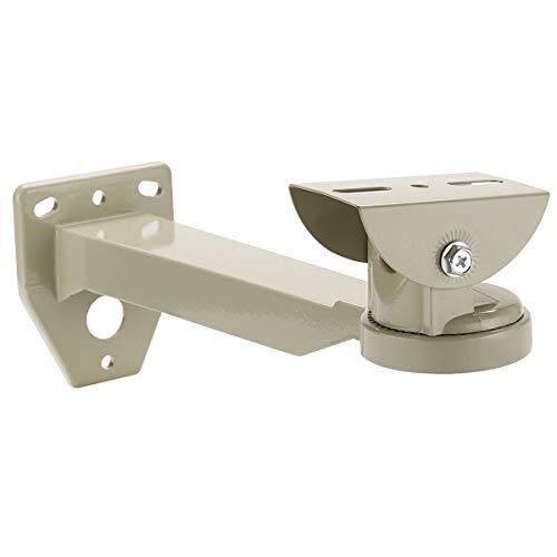 Ivosmart Heavy Duty Aluminum Indoor Outdoor Wall Mount Security Surveillance Camera Housing Mounting Bracket Stand