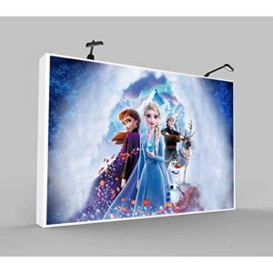 zlhcgd 7x5FT Frozen 2 Photography Vinyl Photo Background for Kids Birthday Party Backdrops Decoration