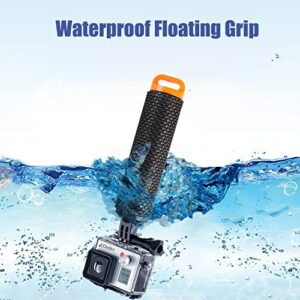 WLPREOE Waterproof Floating Handle Hand Grip for GoPro + Camera Float Strap for iPhone, Underwater Camera, for GoPro Hero 11 10 9 8 7 6(Orange) - Secure Your Camera Accessories!