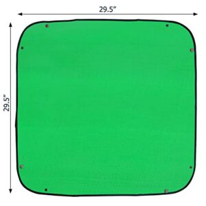 X-AT 29.5"x29.5" Foldable Gardening Mat,Plant Repotting Mat,Waterproof Thicken PE Mat, Anti Dirty Tarp