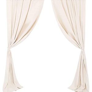 MoKoHouse 10ft x 8ft Champagne Backdrop Curtains for Parties Deep Champagne Backdrop Drape for Birthday Wedding 2 Panels 5ft x 8ft