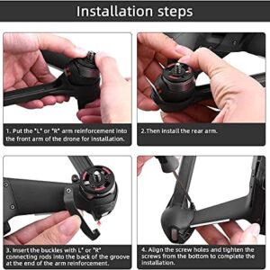 FPV Drone Arm Bracers Accessories for DJI FPV Drone Accessories 1 Pairs