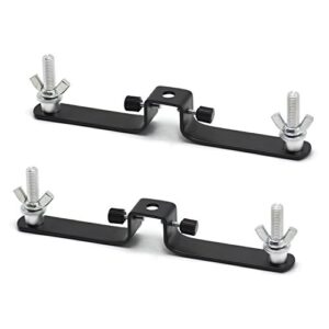 julius studio [2 pack] backdrop support system cross bar mounting hardware set for photo video studio shooting, jsag364