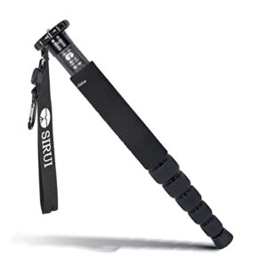 sirui camera monopod am-326m 6 section carbon fiber portable compact lightweight travel monopod