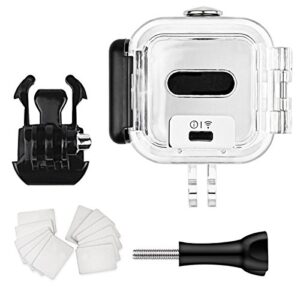 FitStill 60M Dive Housing Case for GoPro Hero 5 Session Waterproof Diving Protective Shell with Bracket Accessories for Go Pro Hero5 Session & Hero Session