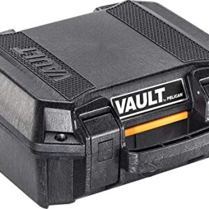 Vault by Pelican - V100 Multi-Purpose Hard Case with Foam (Black)