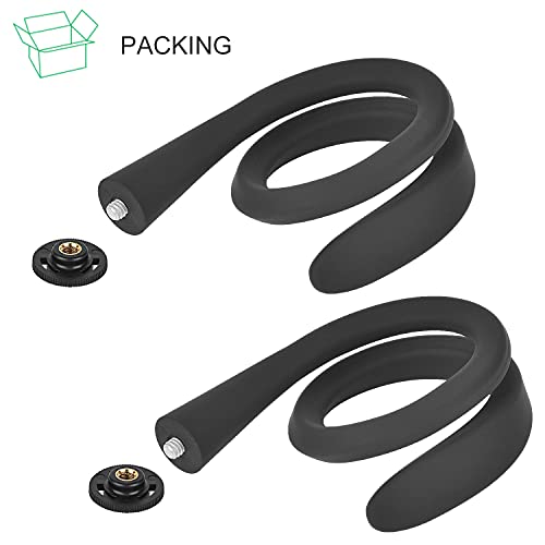 ALERTCAM 2Pack Flexible Twist Mount for Blink XT, Blink XT2, Blink Mini, Blink Outdoor (3rd Gen) XT3 Wireless Home Security Camera System - Black