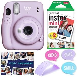 fujifilm instax mini 11 purple holiday bundle 2022