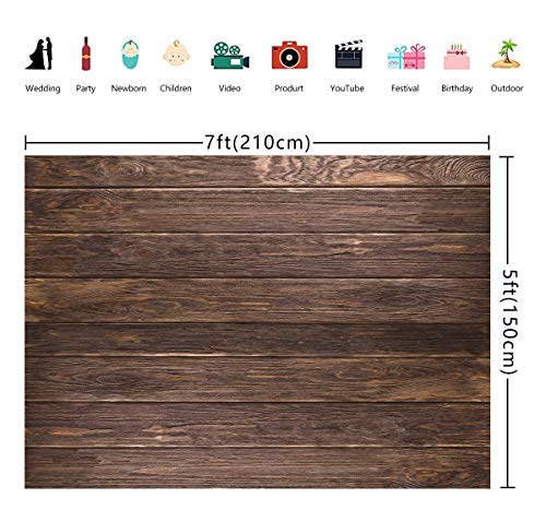 BINQOO 7x5ft Easter Retro Wood Wall Background Easter Rustic Wooden Floor Backdrop Wedding Photographers Newborn Shiplap Photography Birthday Party Western Cowboy Decoration Basket Board