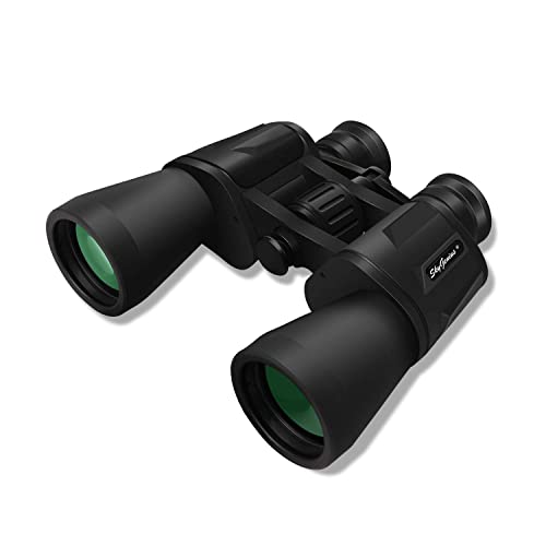 10 x 50 Binoculars for Adults, Powerful Binoculars for Bird Watching, Multi-Coated Optics Durable Full-Size Clear Binocular for Travel Sightseeing Outdoor Sports Games and Concerts