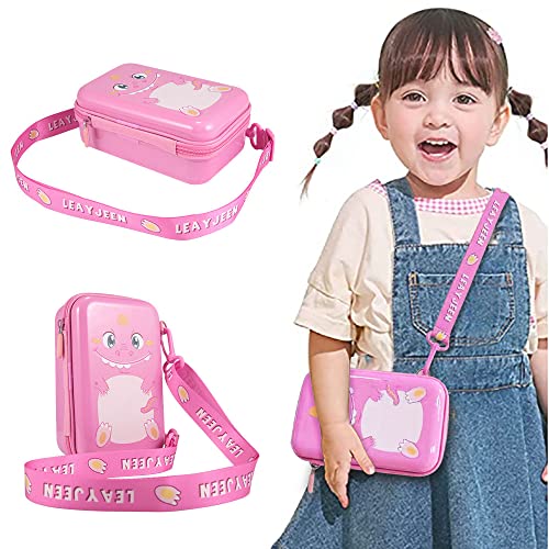 Leayjeen Kids Camera Case Compatible with Dragon Touch/MINIBEAR/VTech KidiZoom PrintCam and More Instant Print Camera for Kids，Kids Digital Camera，Kids Video Camera and Accessories(Case Only)