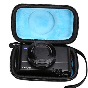 aproca hard carry travel case fit sony rx100 va/ rx100 vi/ rx100 v/ rx100 iv/rx100 iii /rx100 ii 20.1mp digital camera