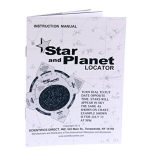 Scientifics Direct Famous Star and Planet Locator and Star Guide (Single Pack)