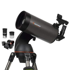 celestron – nexstar 127slt computerized telescope – compact and portable – maksutov-cassegrain optical design – skyalign technology – computerized hand control – 127mm aperture