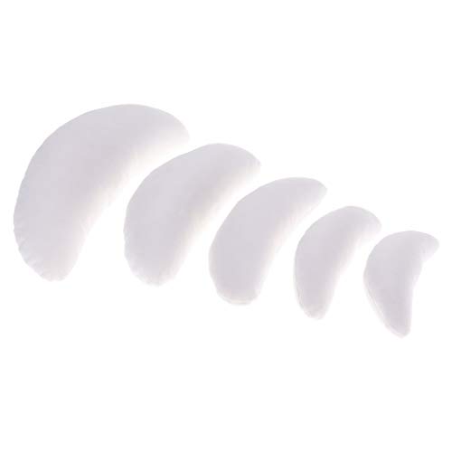 5pcs Newborn Baby Photography Props Moon Pillow Posing Props Newborn Basket Filler Fotografia - White