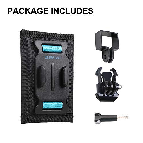 Osmo Pocket Backpack Mount Backpack Strap Knapsack Shoulder Mount with Extended Border Compatible with DJI Osmo Pocket,Osmo Pocket 2