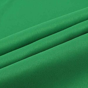 MOUNTDOG 6.5 x 10ft Green Screen for Photography, Chromakey Polyester Green Backdrop Background for Photo Video Studio, Zoom, YouTube, Online Meetings, Gaming (Stand NOT Included)