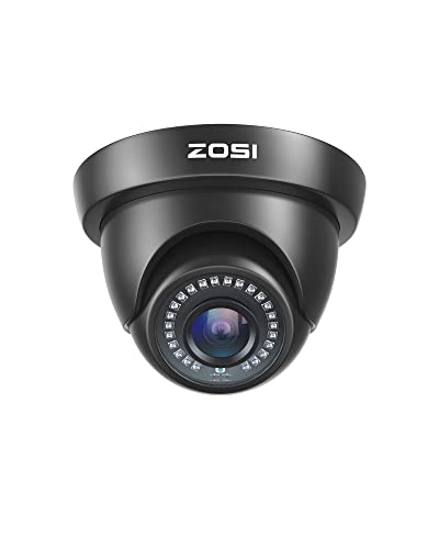 ZOSI 2.0MP HD 1080p 1920TVL Security Camera, 4-in-1 HD TVI/CVI/AHD/CVBS CCTV Camera,80ft Night Vision,Indoor Outdoor,Aluminum Housing for 960H,720P,1080P,5MP,4K Analog Home Surveillance DVR System