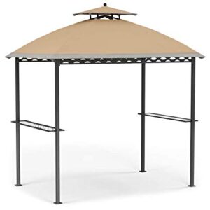 Garden Winds Replacement Canopy Top Cover for Oakmont Grill Gazebo - Riplock 350