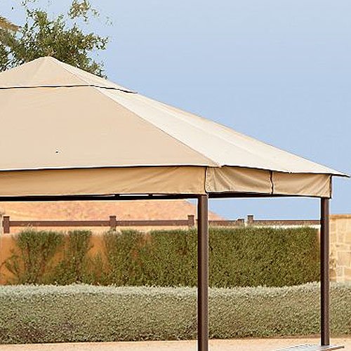 Garden Winds 2010 Sonoma Gazebo Replacement Canopy Top Cover - RipLock 350