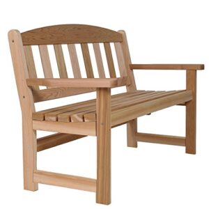 all things cedar gb48 garden bench