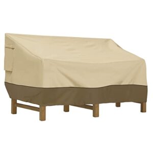 classic accessories veranda water-resistant 88 inch patio sofa/loveseat cover for better homes & gardens azalea ridge