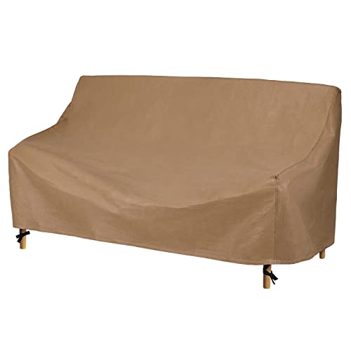 Duck Covers ESO793735 Essential Water-Resistant 79 Inch Sofa Cover,79W x 37D x 35H, Patio Furniture Covers