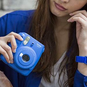 Fujifilm Instax Mini 9 Instant Camera, Cobalt Blue