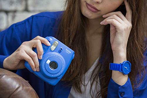 Fujifilm Instax Mini 9 Instant Camera, Cobalt Blue