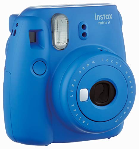 Fujifilm Instax Mini 9 Instant Camera, Cobalt Blue