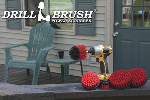 Cleaning Supplies - Drill Brush - Bird Bath - Gnome - Gargoyles - Garden Statues - Outdoor Water Fountain - Headstones - Granite Cleaner - Hard Water Stain Remover - Scrub Brush Kit - Grout Cleaner