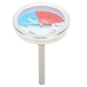 Garden Supplies Stainless Steel Barbecue Oven Cooking Thermometer Temp Gauge Kitchen Utensils