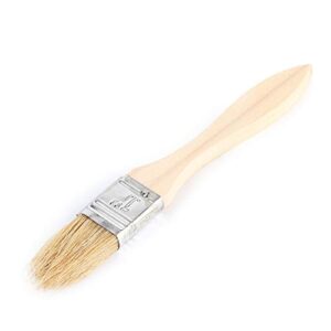 RvSky Garden Supplies 20PCS Practical Barbecue Pastry Brush Oil Brush with Wood Handle Kitchen Baking BBQ Accessories