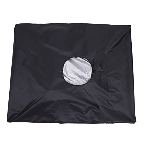 Asakkura Covers Grill Outdoors Garden Furniture for Table Round Patio Barbecue Stove Black Creative Cover Protector Tank Covers Gas Outdoor BBQ Case Outdoor Furniture 1pc