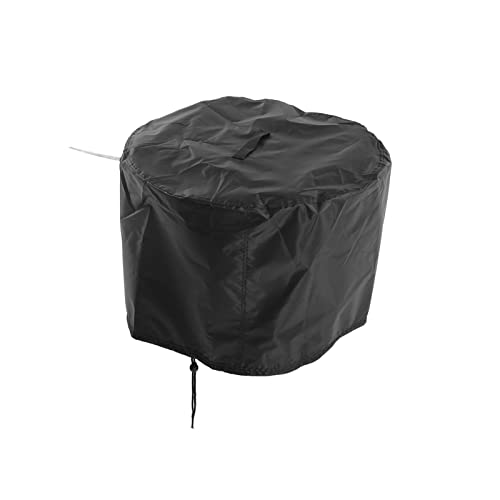 Grill Cover, 52x37cm Outdoor Waterproof Garden Grill Protection Cover Rainproof Dustproof UV Protector Barbecue Oven Round Cover for Gas Charcoal Electric, Grill Cover, 52x37cm Outdoor Waterproof