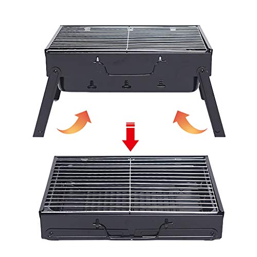 Guoguocy BBQ Barbeque Barbecue Grills,BBQ,Household Charcoal Grills,Garden Outdoor Portable Barbecue Tools,Skewers