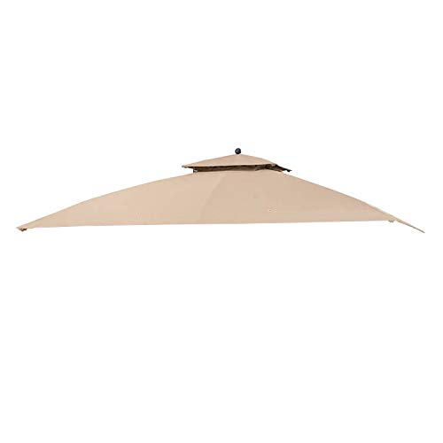 Garden Winds Replacement Canopy for The Pinehurst Dome Gazebo - Standard 350 - Beige - Will NOT FIT Oakmont Gazebo