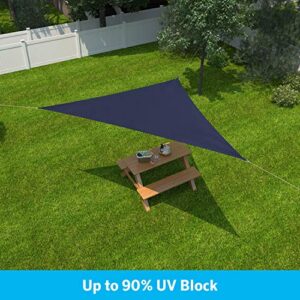 Coolaroo 11'10" x 11'10" Triangle Ready to Hang Shade Sailup to 90% UV Block for Outdoor Patio Garden