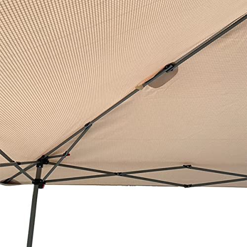 Garden Winds Replacement Canopy Top Cover for Compatible with The Coleman Light and Fast 10x10 Tent - Riplock 350